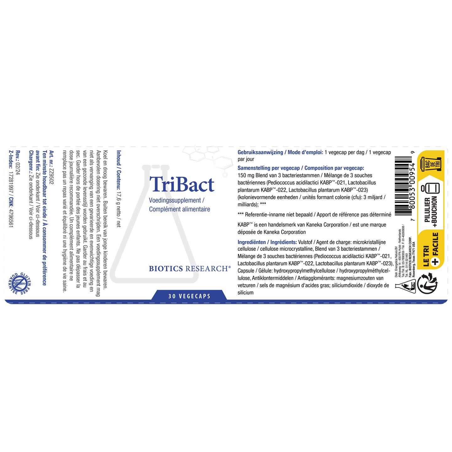 TriBact (Biotics Research)