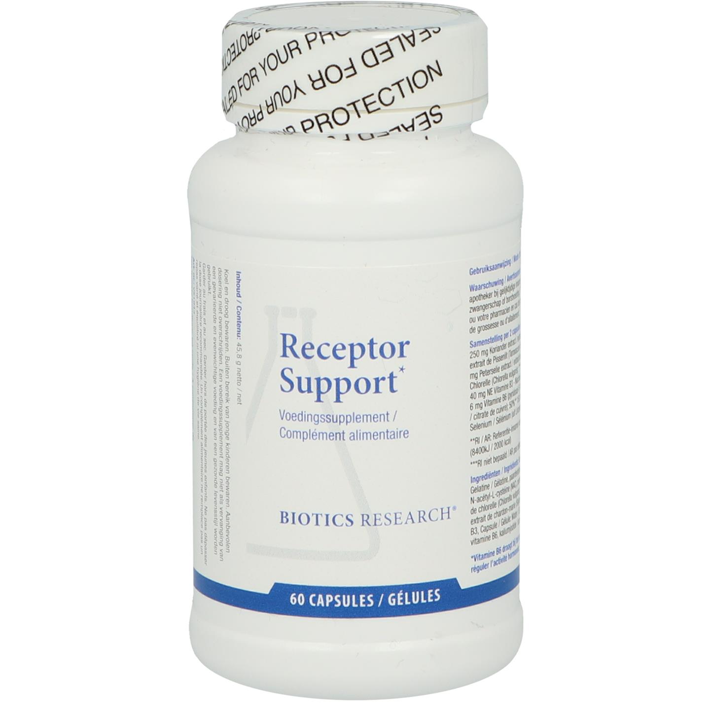 Receptor Support (Biotics Research)