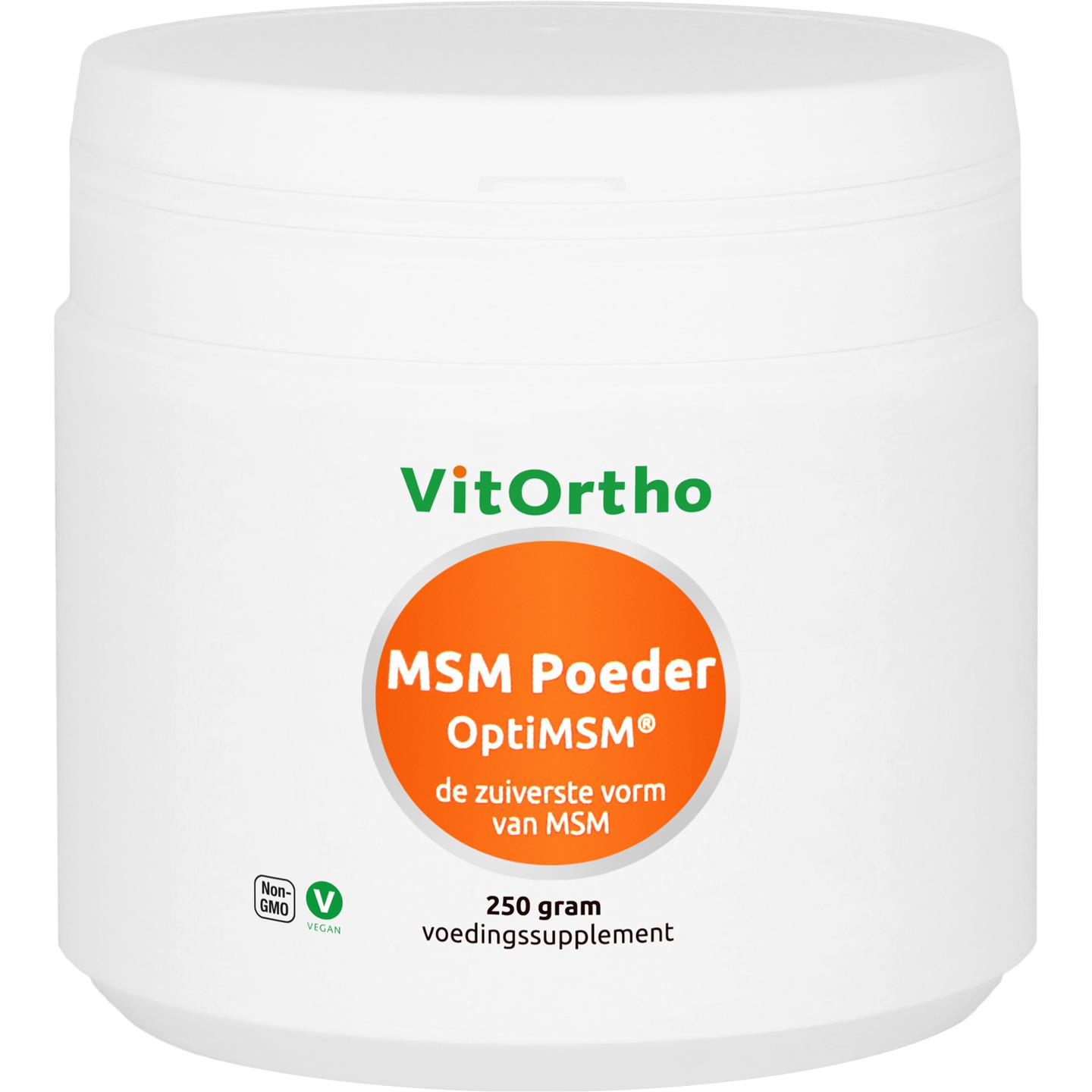 MSM Poeder OptiMSM (VitOrtho)
